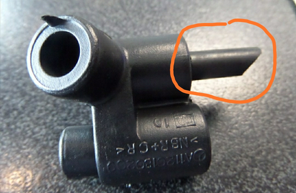 Тройник системы ВКГ — Mercedes-Benz S-Class (W220), 3,2 л, 2001 года ...