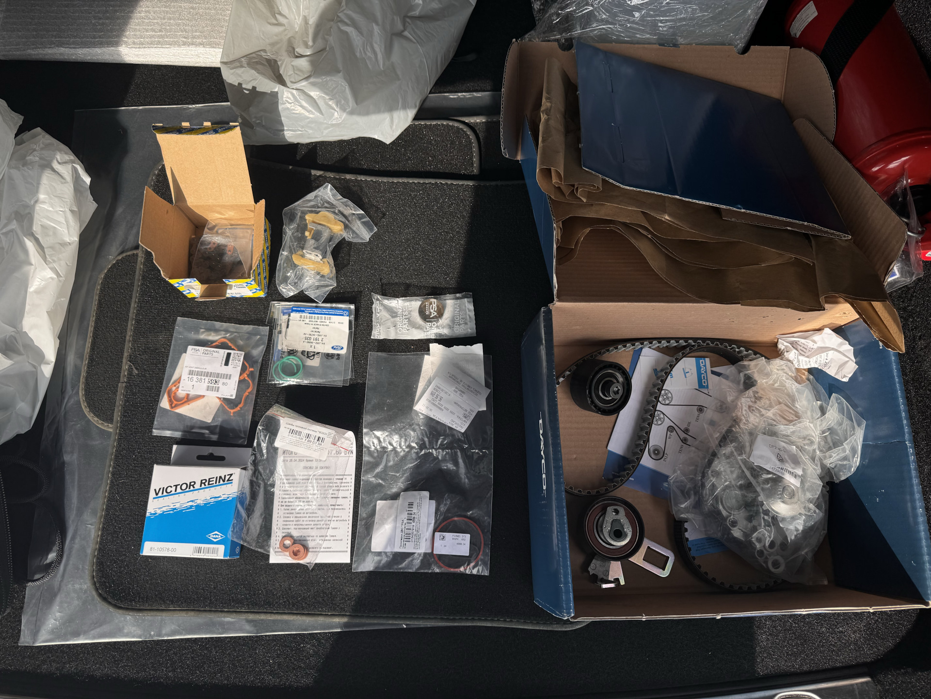 ВАЖНОЕ ТО после покупки авто — замена ГРМ + цепь // ТО №1 — Peugeot 508 ...