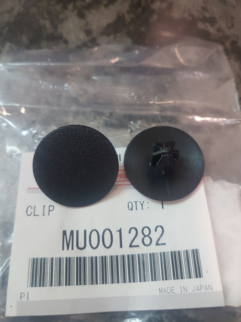 MU001282 Клипса Mitsubishi | Запчасти на DRIVE2