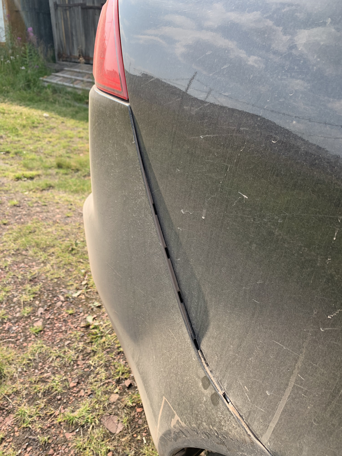 Замена креплений заднего бампера — Mitsubishi Lancer X, 2 л, 2008 года ...