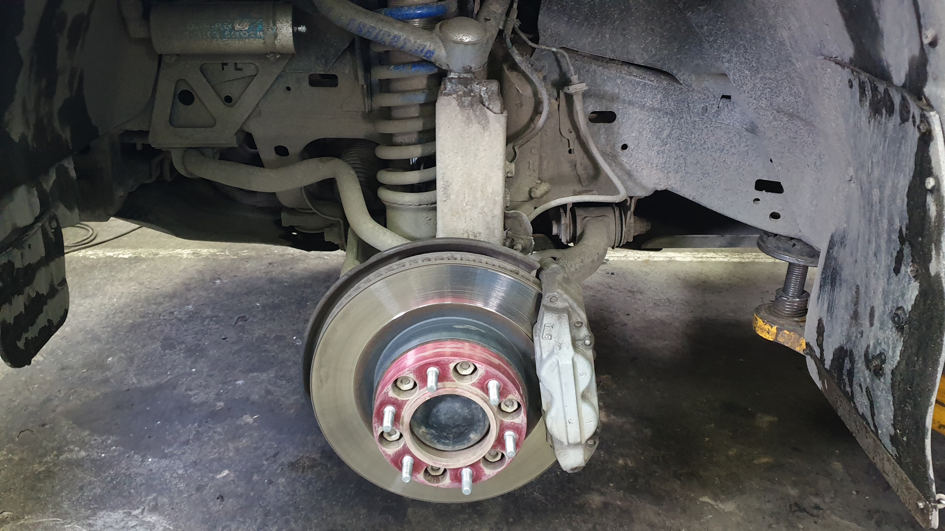 Замена ступичного подшипника. — Toyota Land Cruiser Prado 150-series, 2 ...