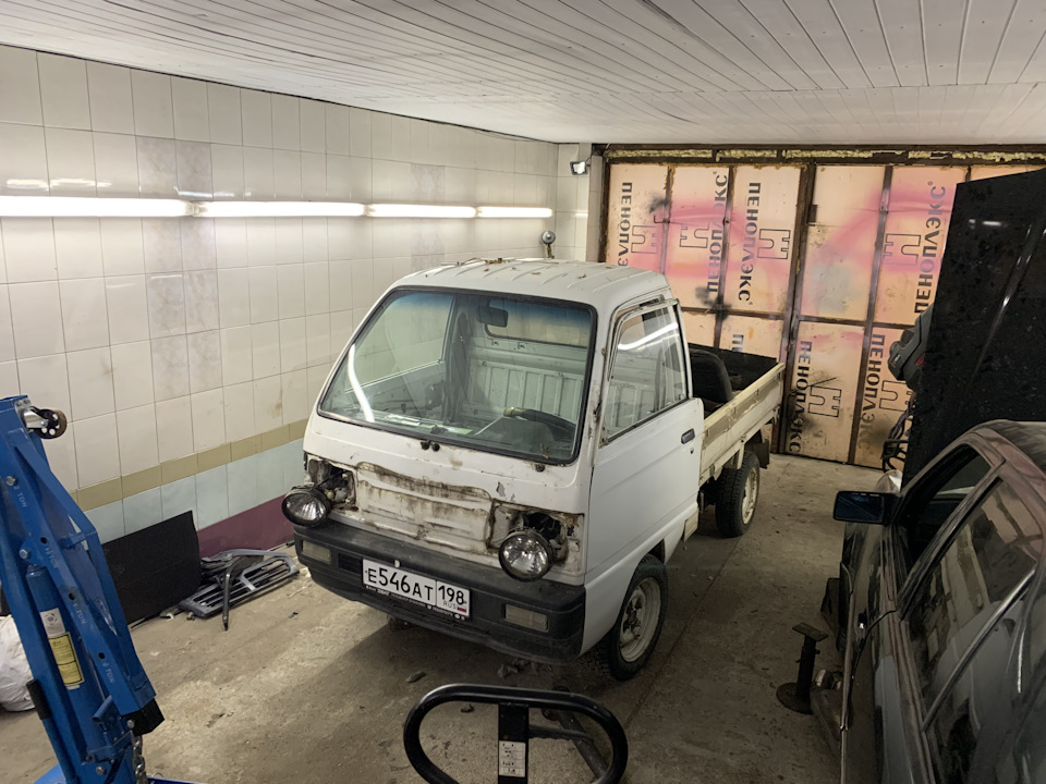 Внешка_Разбор, зачистка, удаление вмятин. — Daewoo Labo, 0,8 л, 1995 ...