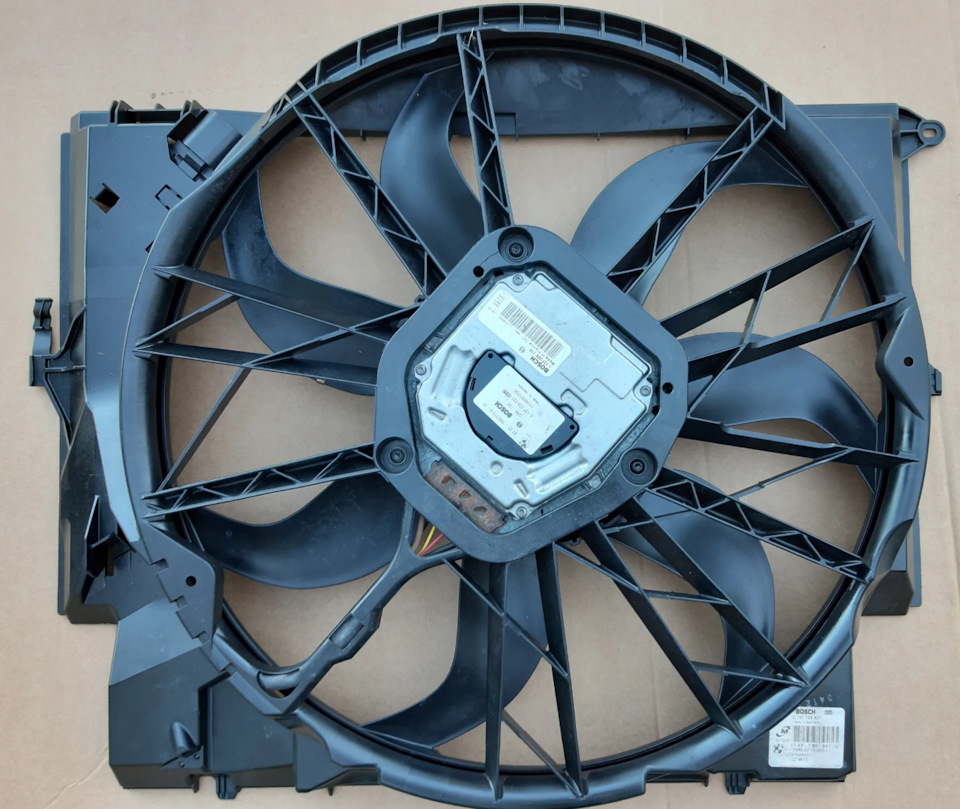 Замена вентилятора охлаждения на BMW E87 118D — BMW 1 series (E81/E87 ...
