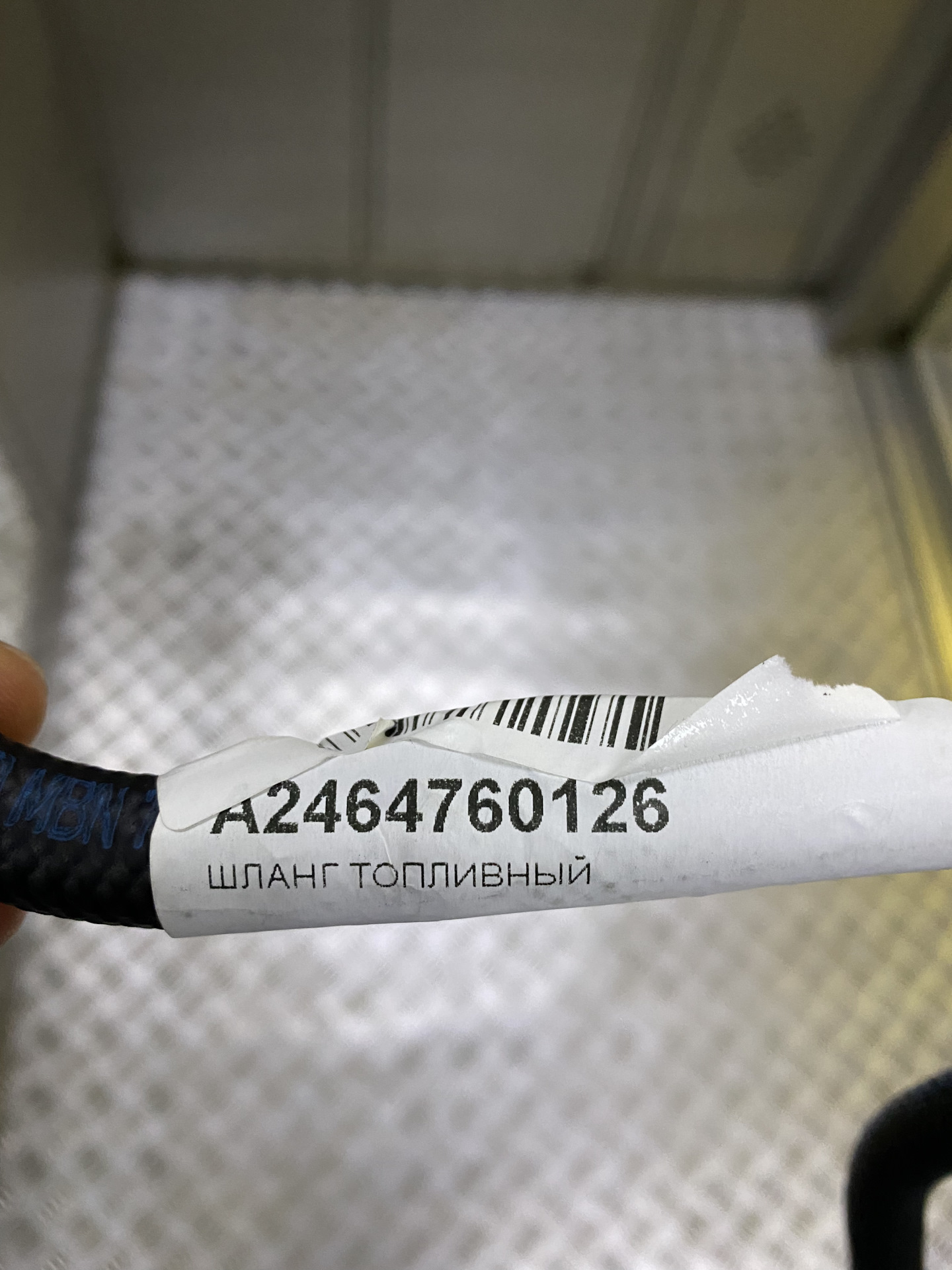 Замена топливного шланга на ТНВД — Mercedes-Benz B-Class (W246), 1,6 л ...