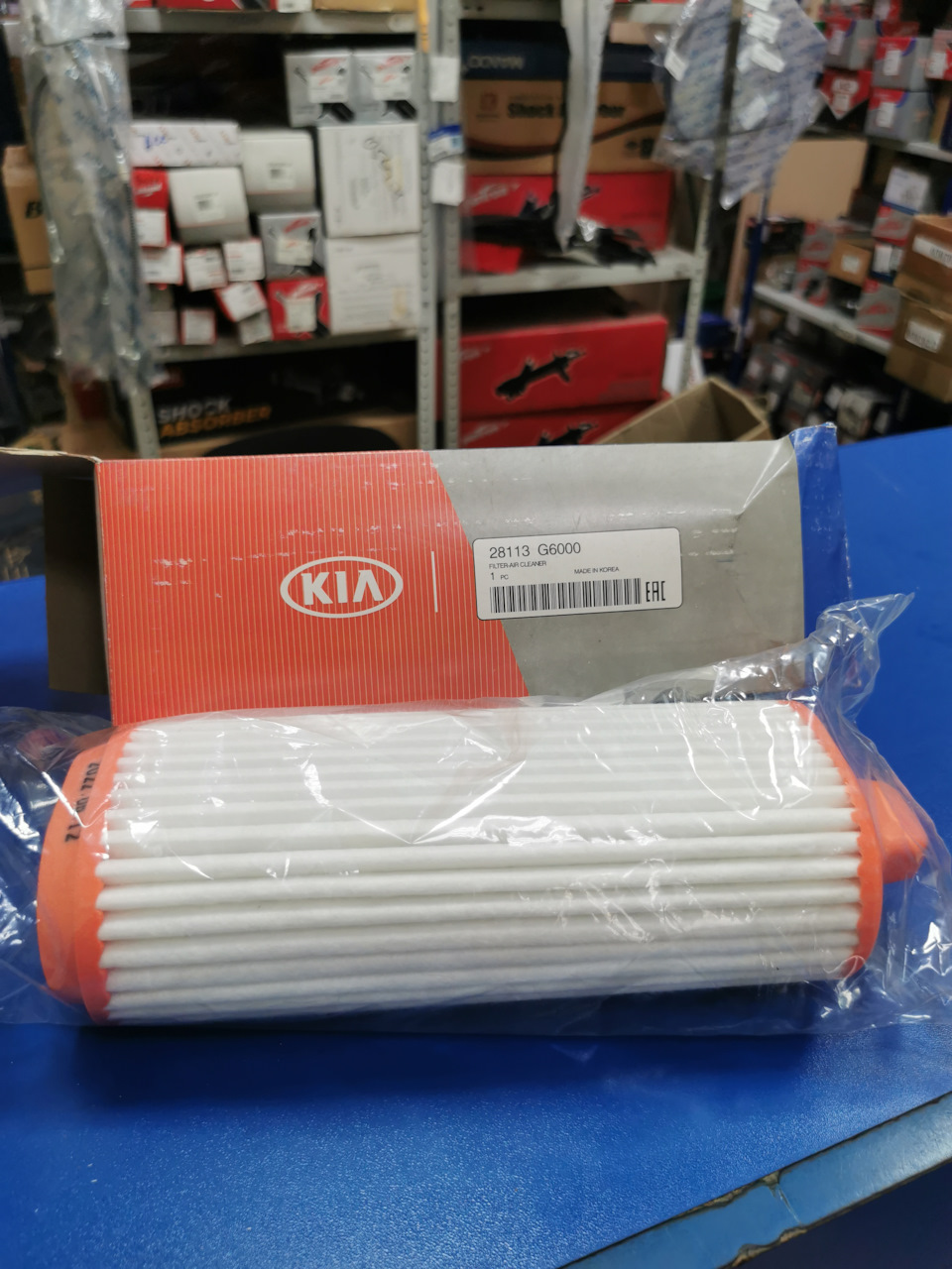28113G6000 Фильтр воздушный двигателя KIA HYUNDAI | Запчасти на DRIVE2