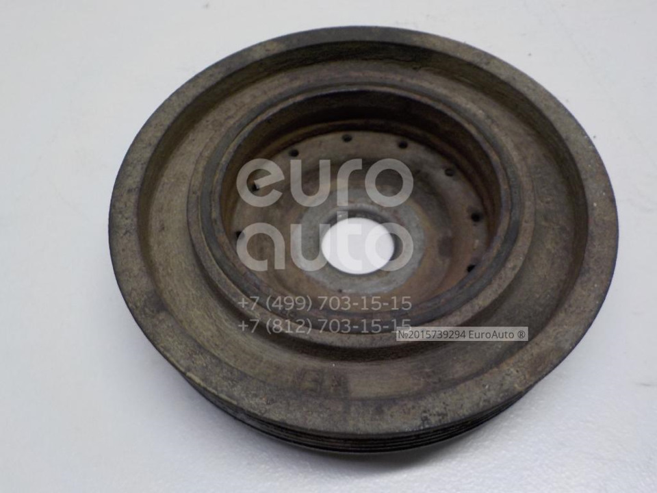 123031777R Ременный шкив, коленчатый вал RENAULT | Запчасти на DRIVE2