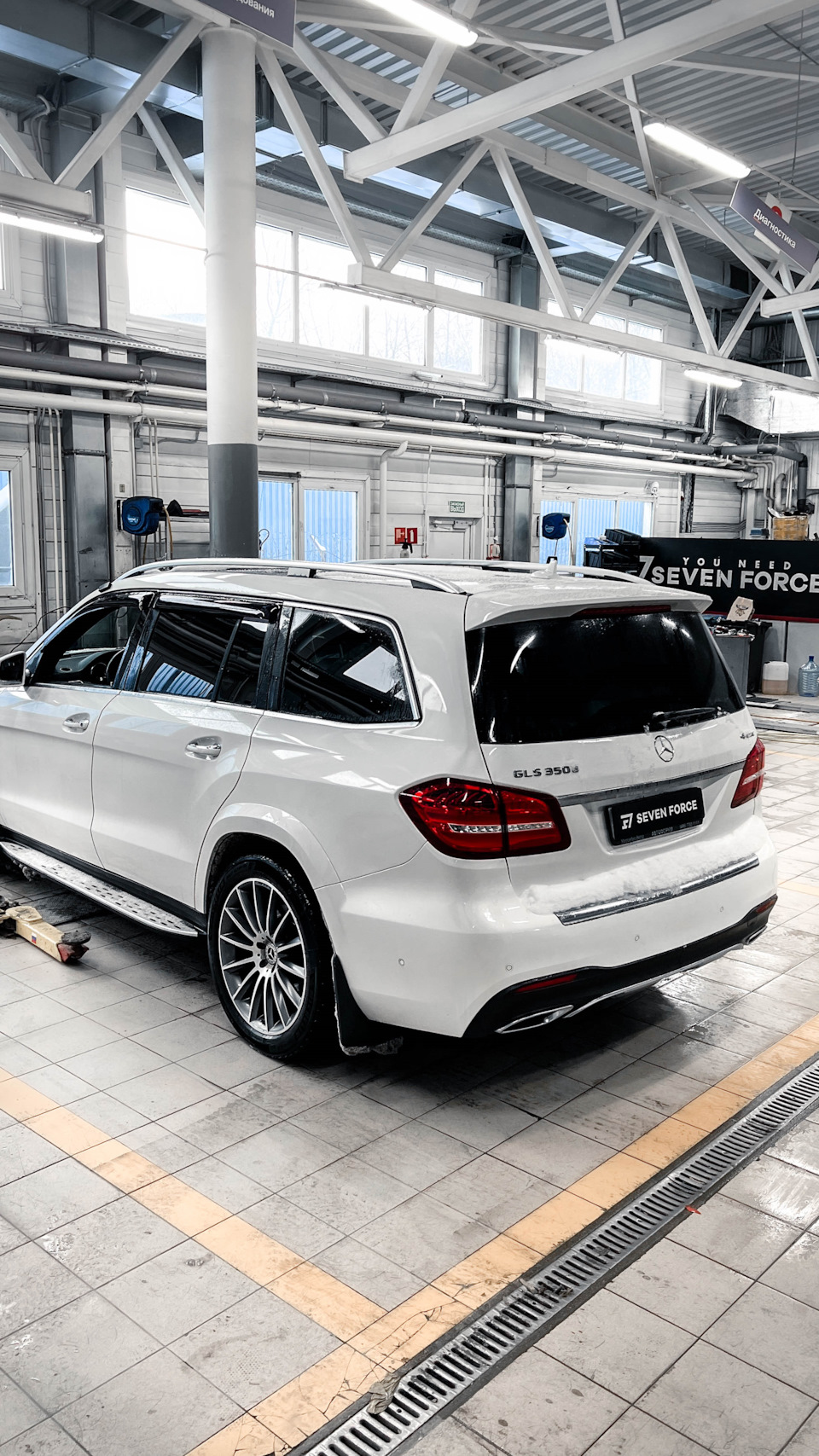 Stage 1 на MB GLS 350d🚀 — Seven Force на DRIVE2