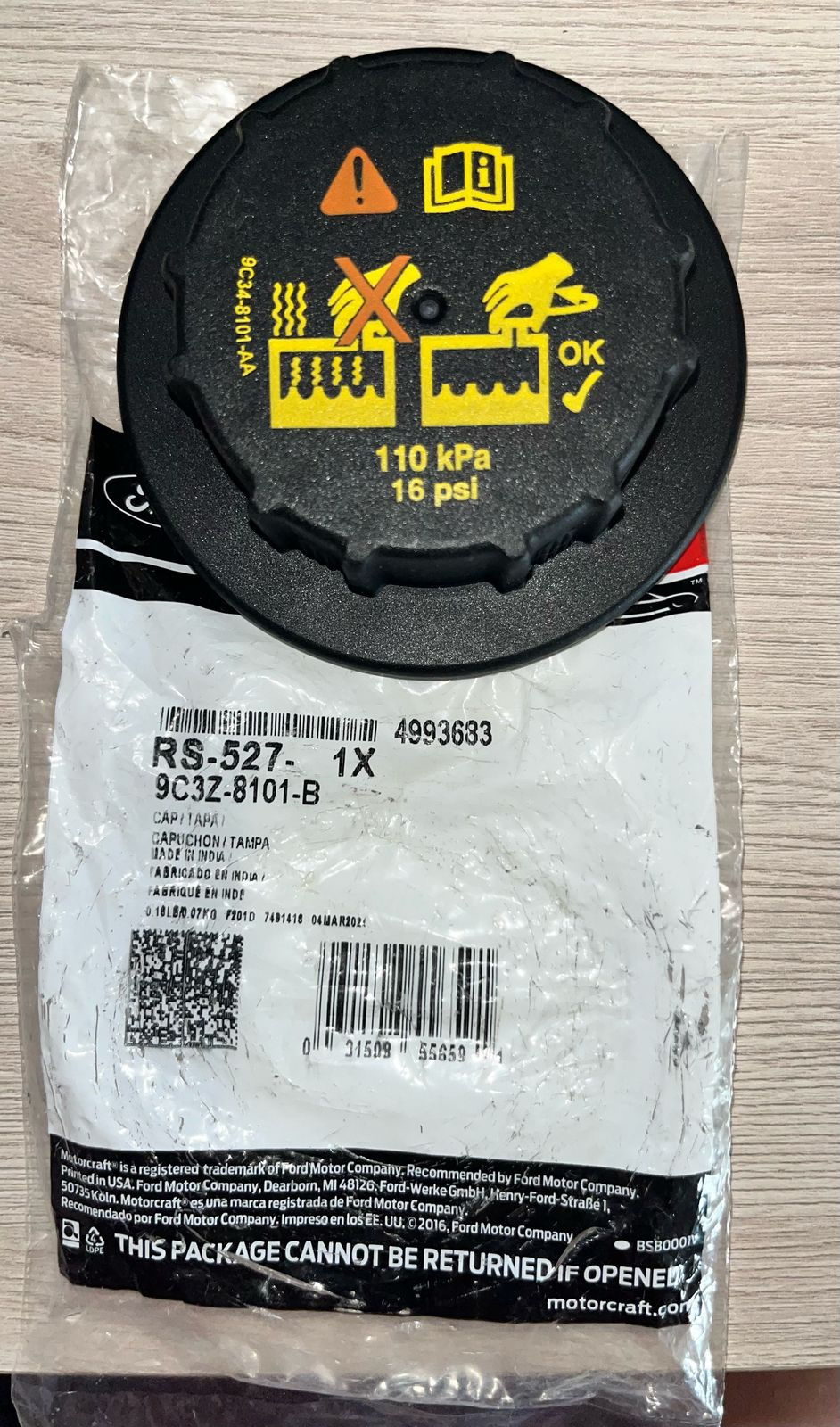 Термостат — Ford Mustang (5G), 3,7 л, 2012 года | плановое ТО | DRIVE2