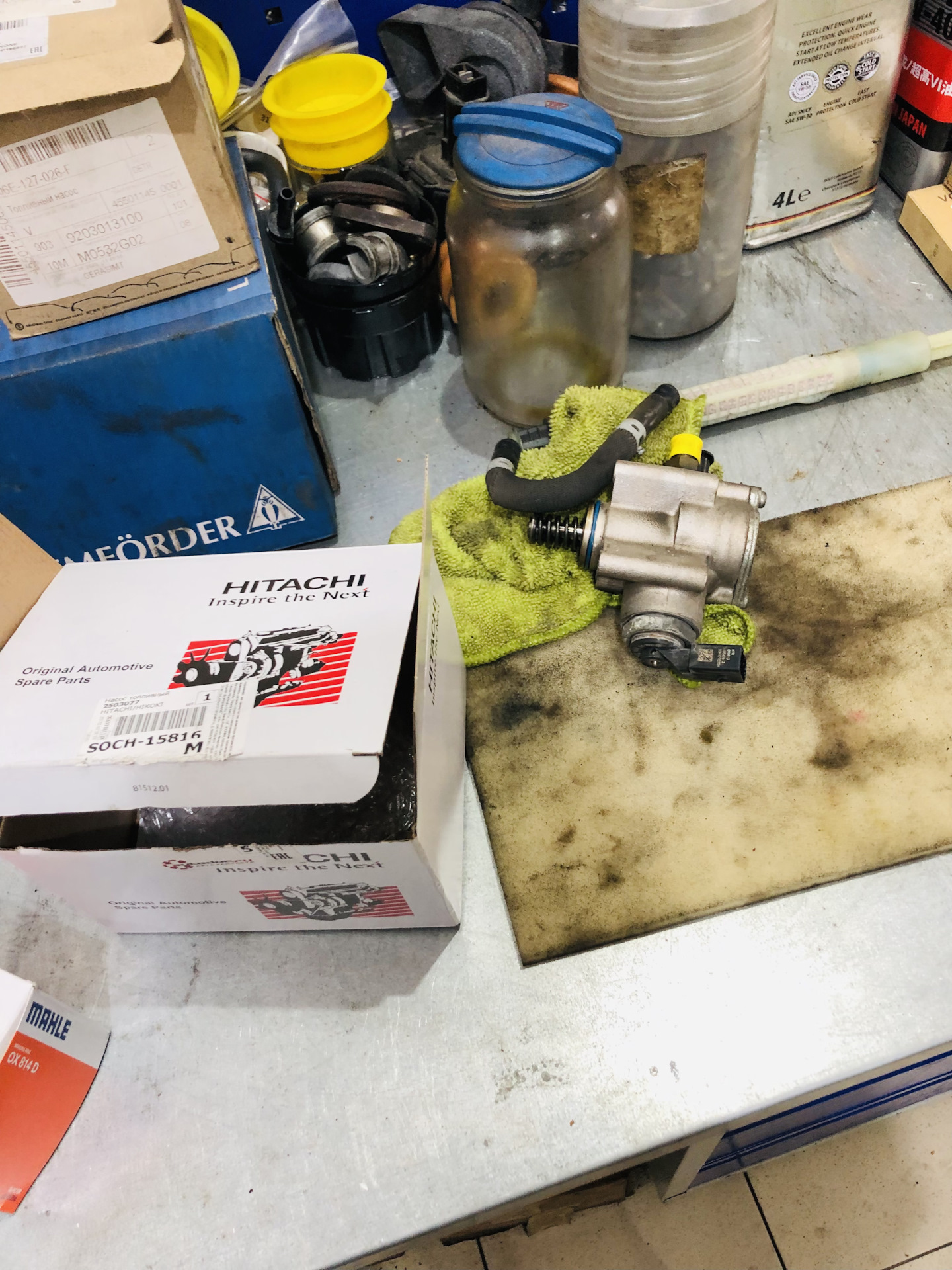 Замена ТНВД из-за низкого давления — Volkswagen Touareg (2G), 3,6 л ...