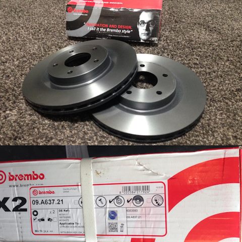 4615A117 Диск тормозной FR ASX 10- OUTLANDER 12- Mitsubishi | Запчасти ...