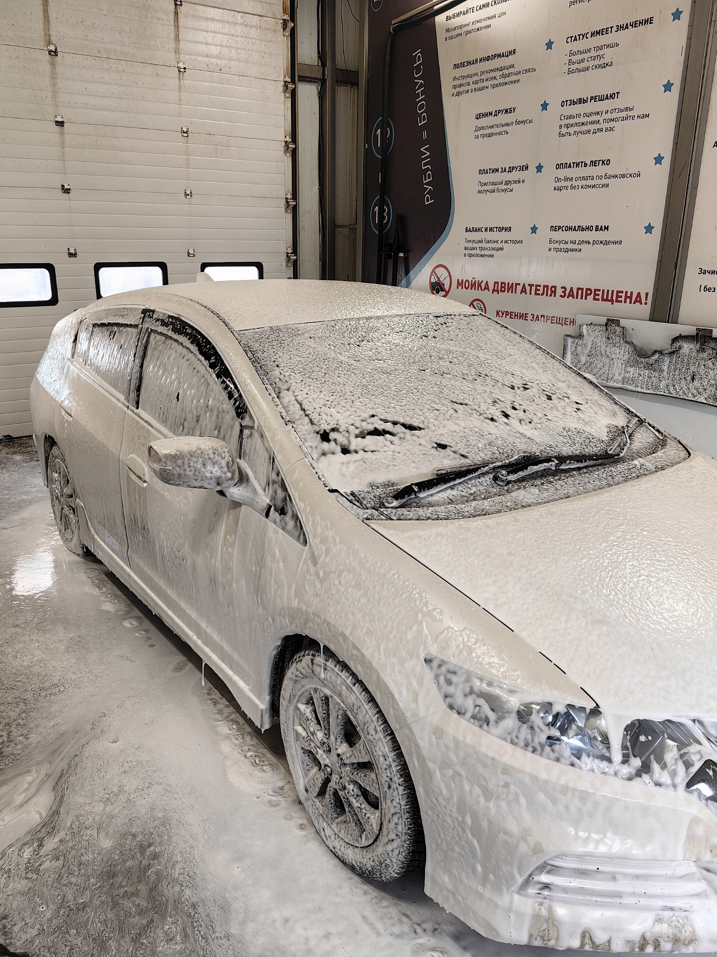 🌊Мойка машины, новое полотенце Деталиус — Honda Insight (2G), 1,5 л ...