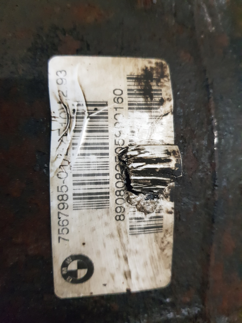 Замена заднего редуктора и описался радиатор. — BMW X3 (E83), 3 л, 2009 ...