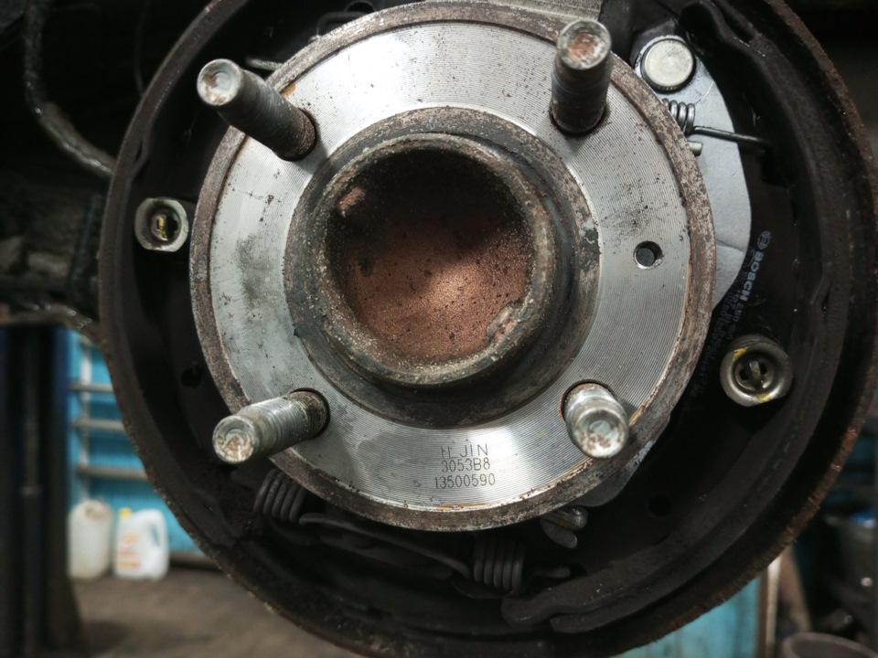 13500590 Ступица заднего колеса в сборе-с АБС / Chevrolet Aveo, Cobalt ...