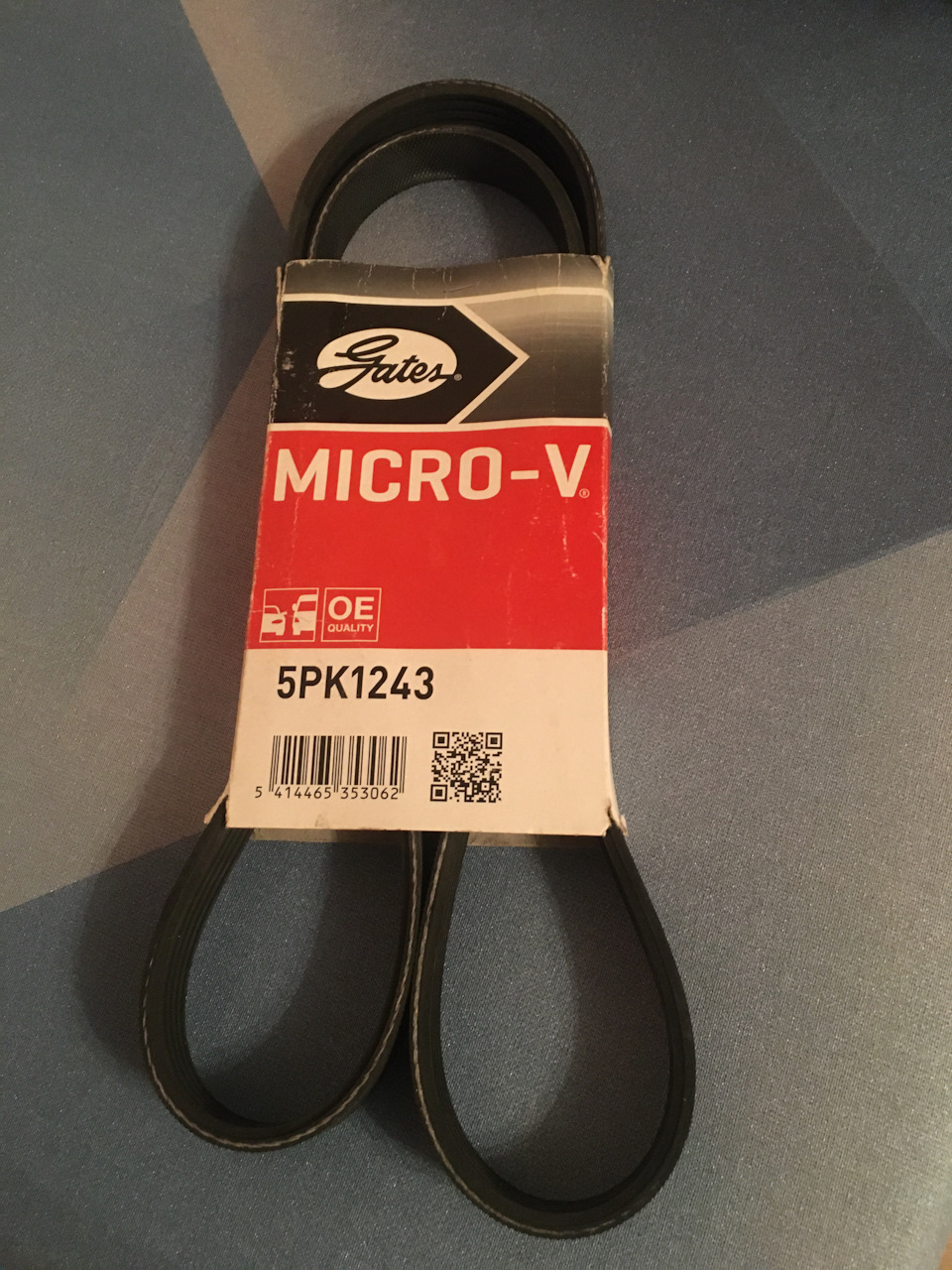 5PK1243 Ремень GATES | Запчасти на DRIVE2