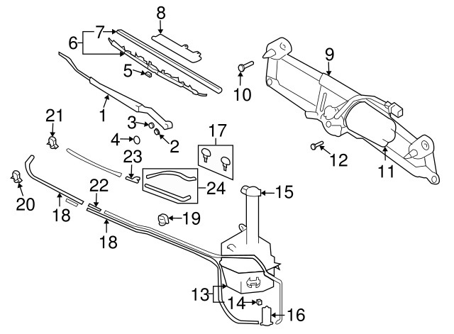 985101F000 Насос стеклоомывателя KIA HYUNDAI | Запчасти на DRIVE2