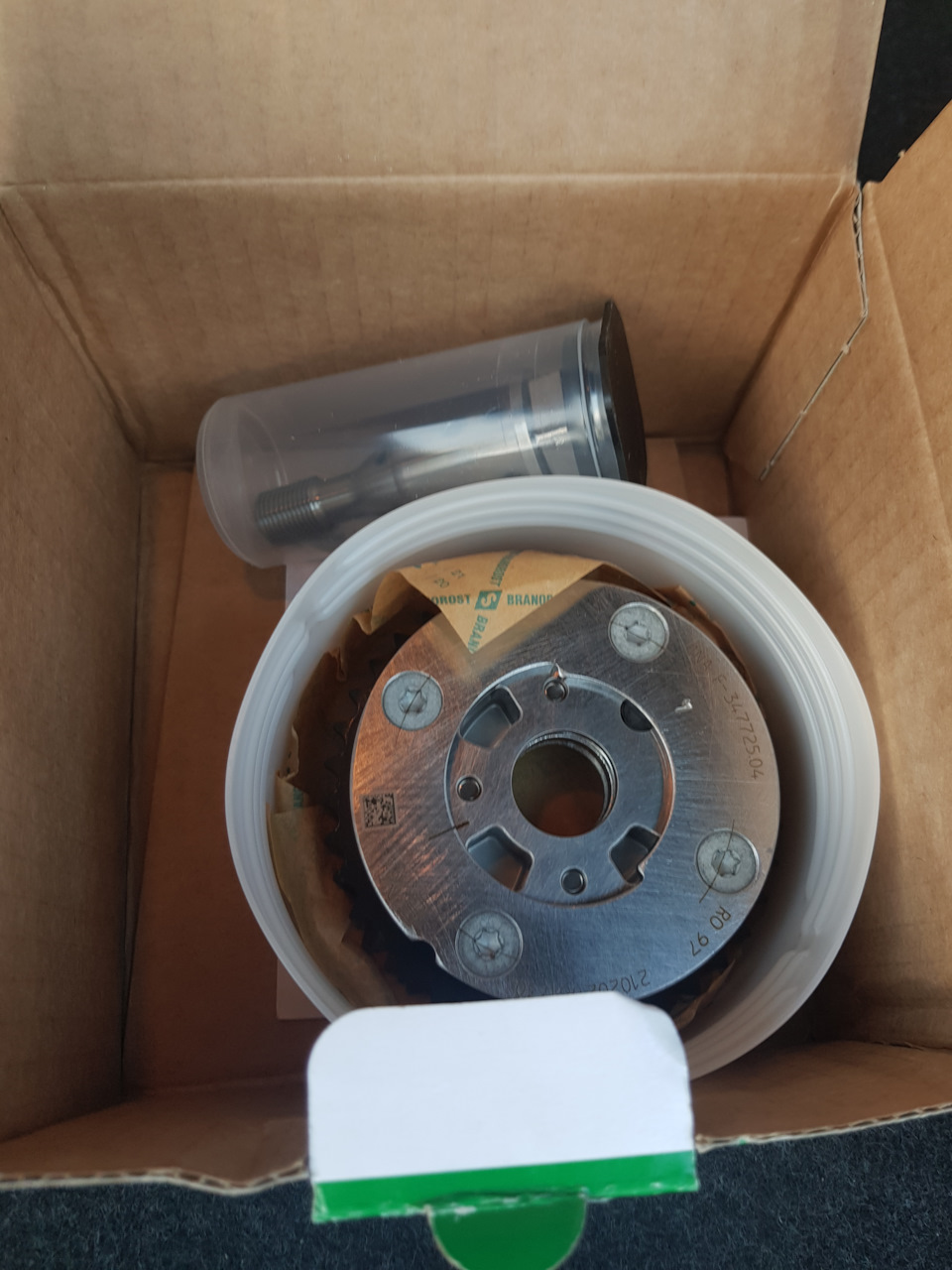 Замена выпускного vanos — BMW 5 series (F10), 2 л, 2012 года | визит на ...