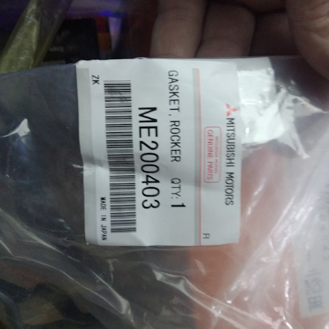 ME200403 Прокладка клап. крышки Mitsubishi | Запчасти на DRIVE2