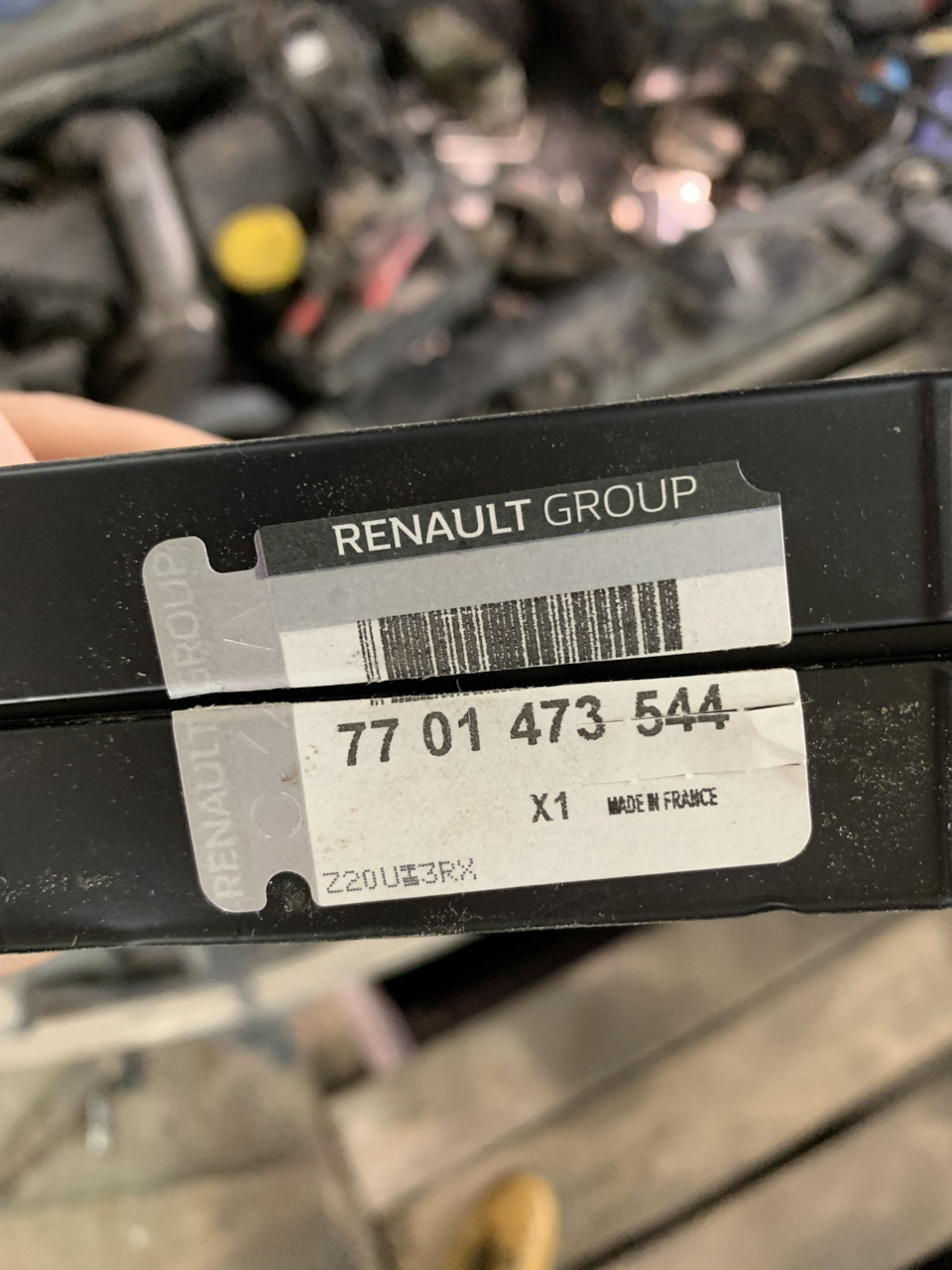 7701473544 Сальник коленчатого вала RENAULT | Запчасти на DRIVE2