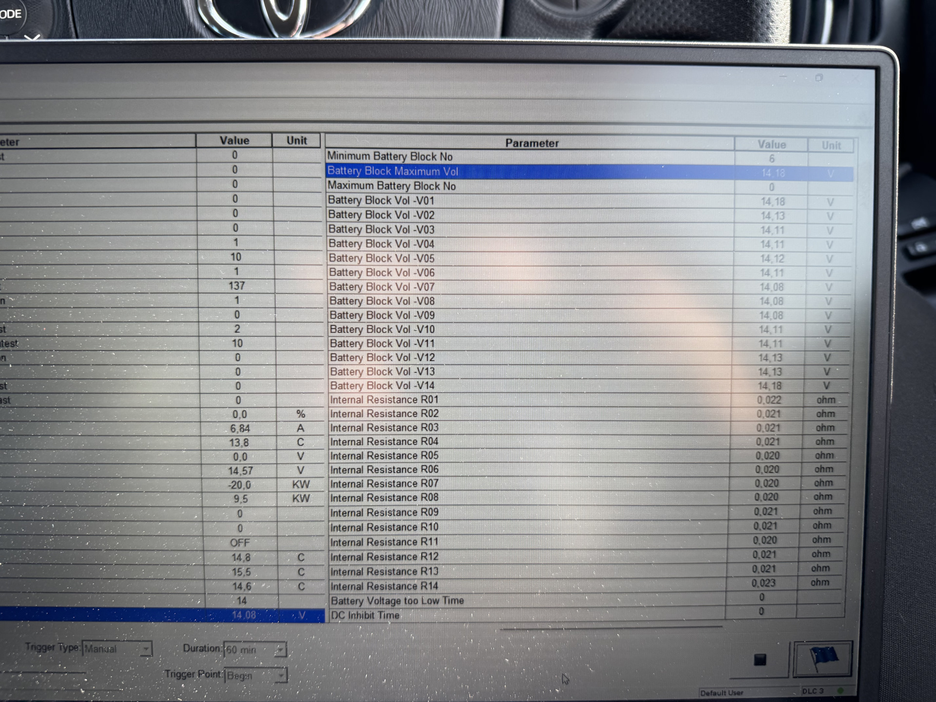 Проверка ВВБ Techstream — Toyota Prius (30), 1,8 л, 2013 года ...