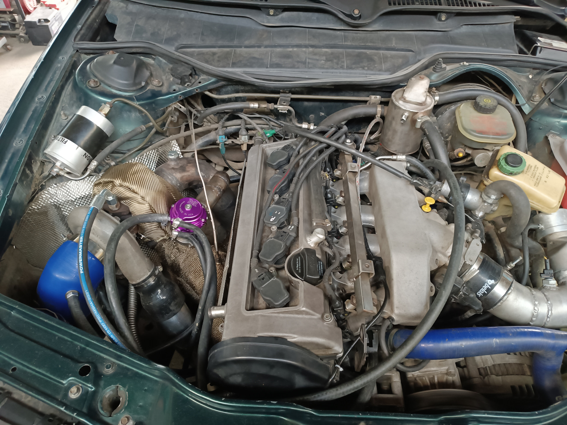 Первые результаты! — Audi 100 (C4), 2,2 л, 1993 года | тюнинг | DRIVE2