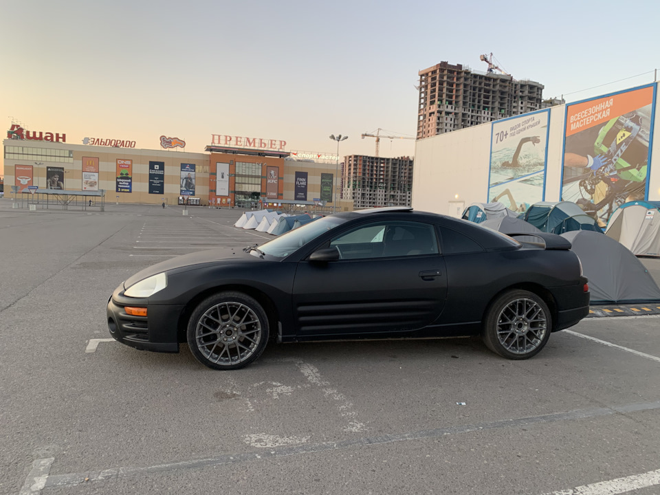 Установка дисков r18 — Mitsubishi Eclipse (3G), 2,4 л, 2003 года ...