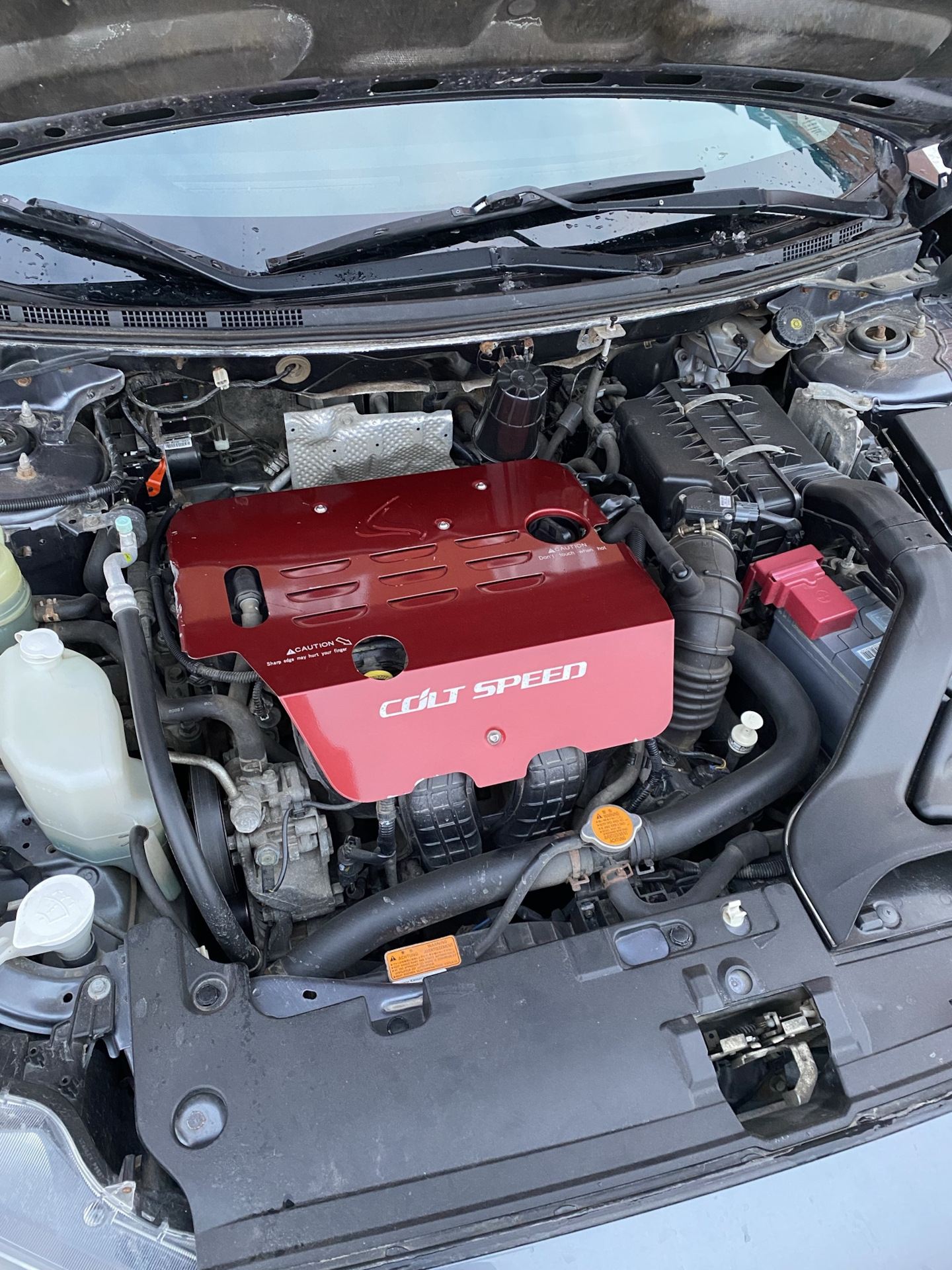 Накладка на мотор Colt Speed — Mitsubishi Lancer Sportback, 1,8 л, 2008 ...