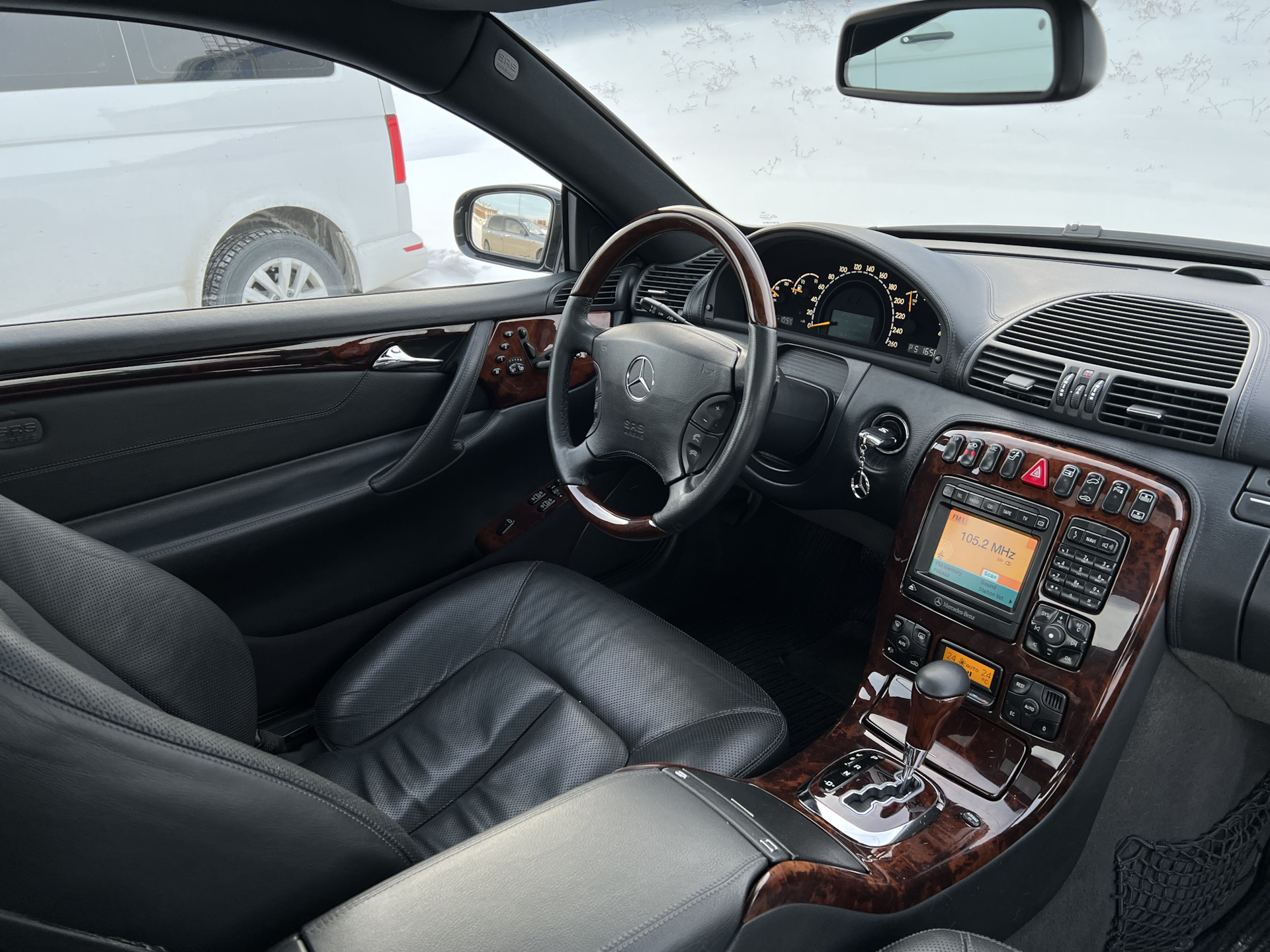 Черный потолок — Mercedes-Benz CL (W215), 5 л, 2001 года | тюнинг | DRIVE2