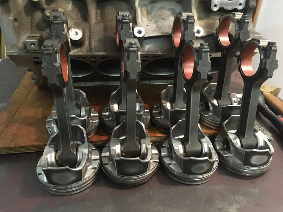 Особенности поршней 6,2 L86 — Chevrolet Silverado (K2XX), 6,2 л, 2014 ...