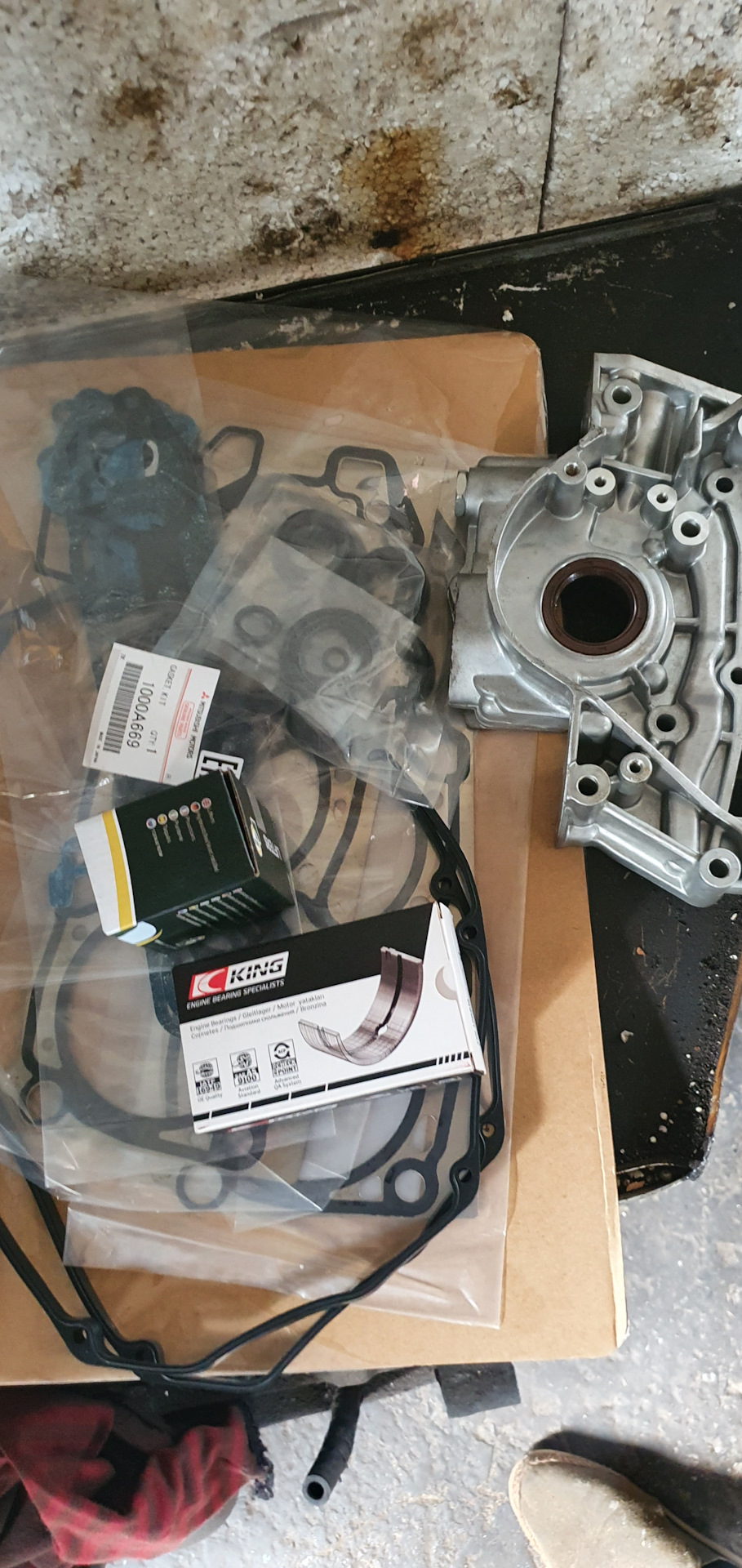 1000A669 Прокладки двигателя комплект Mitsubishi | Запчасти на DRIVE2