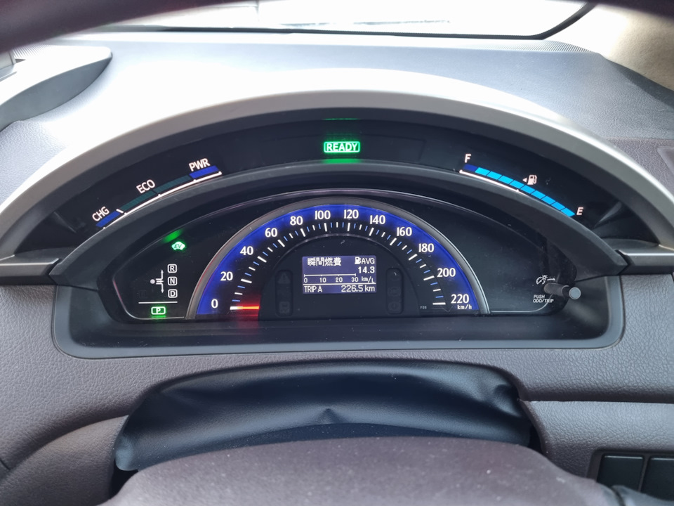Немного о расходе… — Toyota Sai (AZK10), 2,4 л, 2010 года | наблюдение ...
