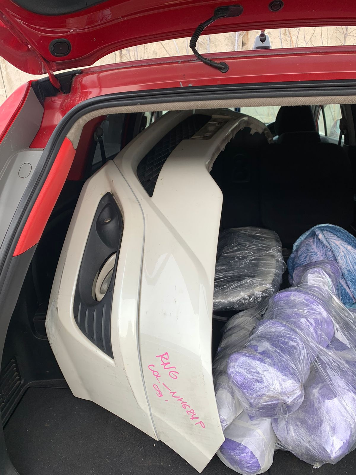 Покупка переднего бампера от рестаила с накладками Modulo и заднего бампера от рестаила с ...