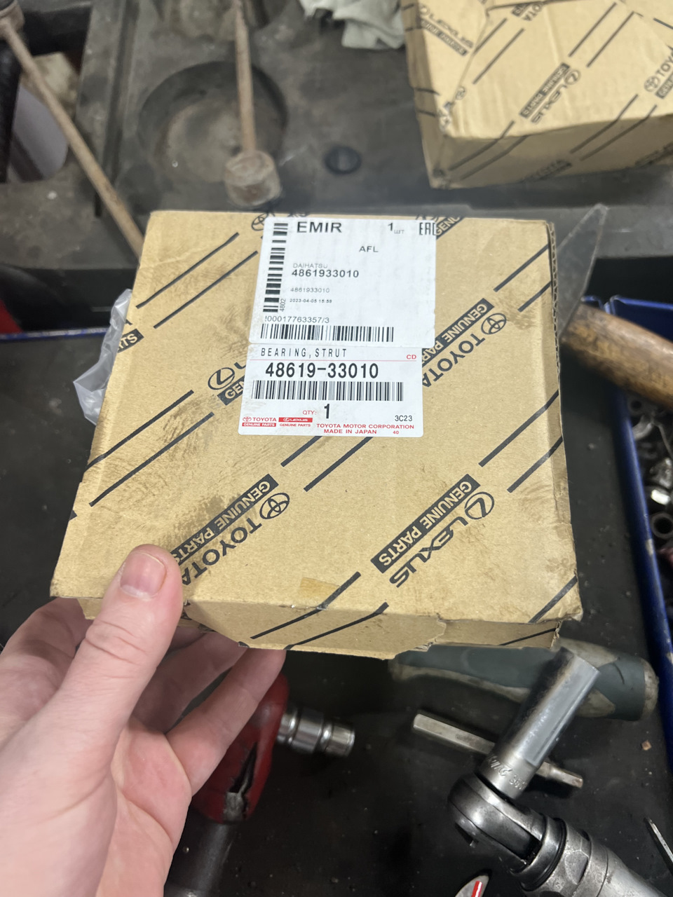 4861933010 Подшипник опоры амортизатора TOYOTA LEXUS | Запчасти на DRIVE2