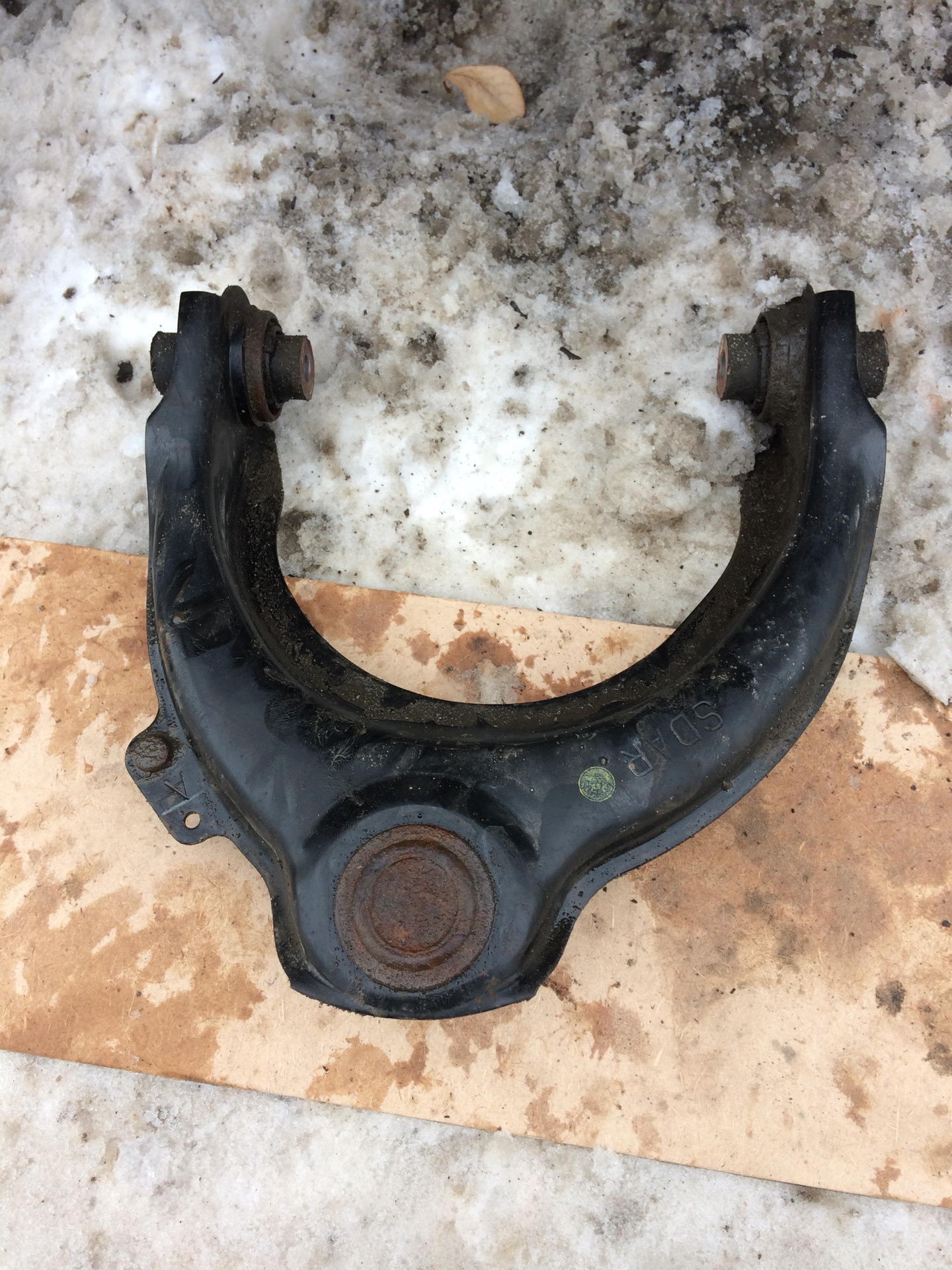 Замена шаровой верхней — Honda Accord (7G), 2,4 л, 2008 года | своими ...