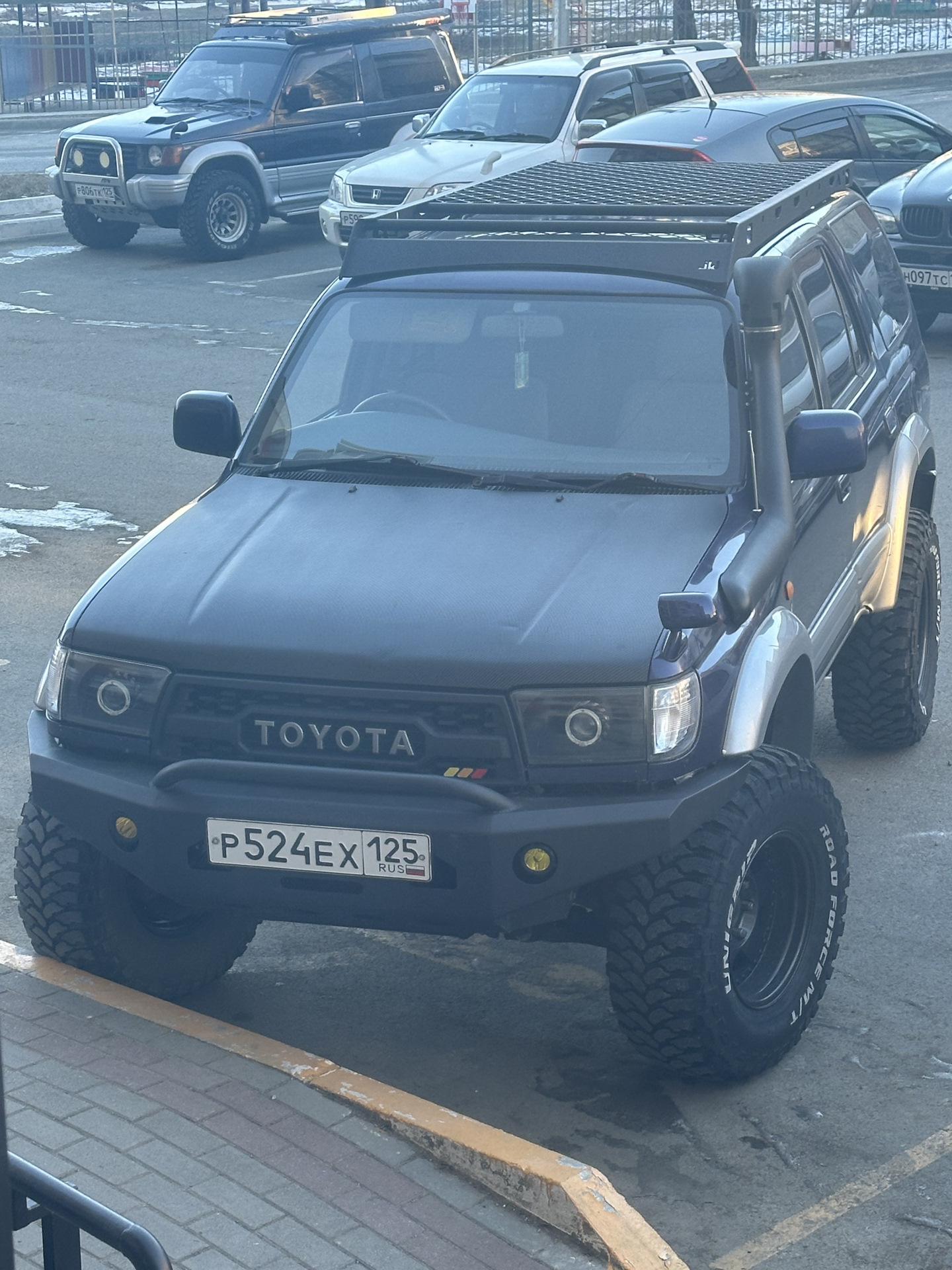 Замена лобового. И по мелочи — Toyota Hilux Surf (3G), 3 л, 1997 года ...
