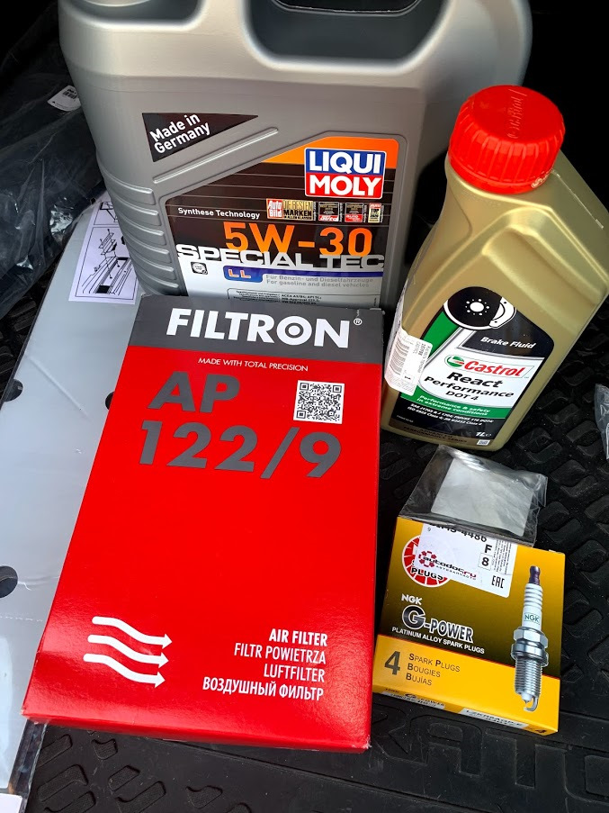 ТО — 60 т.км. Платиновые свечи NGK 94017 — KIA Cerato (3G), 1,6 л, 2018 ...