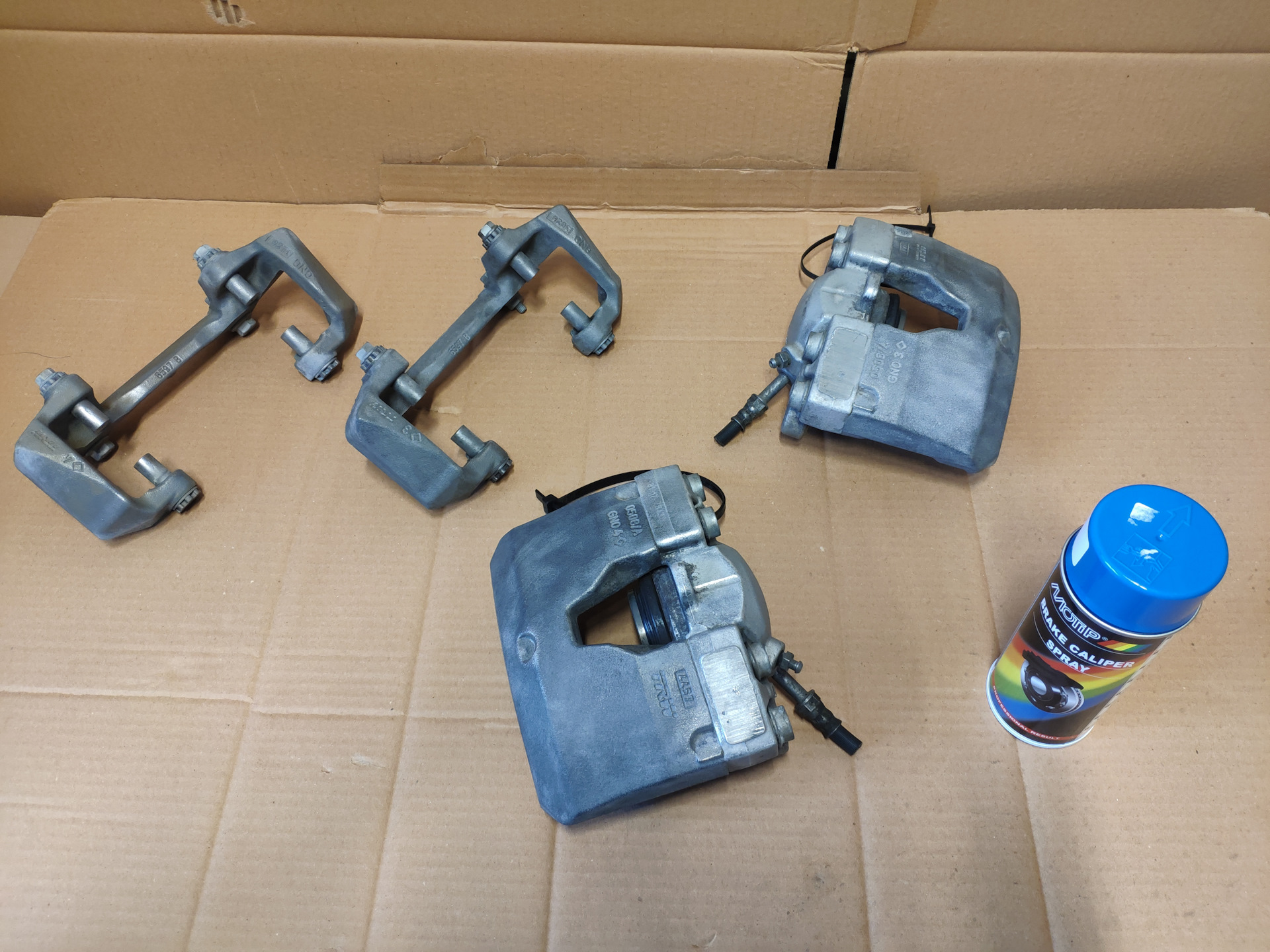 Передние тормоза 314х30мм — Volkswagen Tiguan (1G), 2 л, 2013 года ...