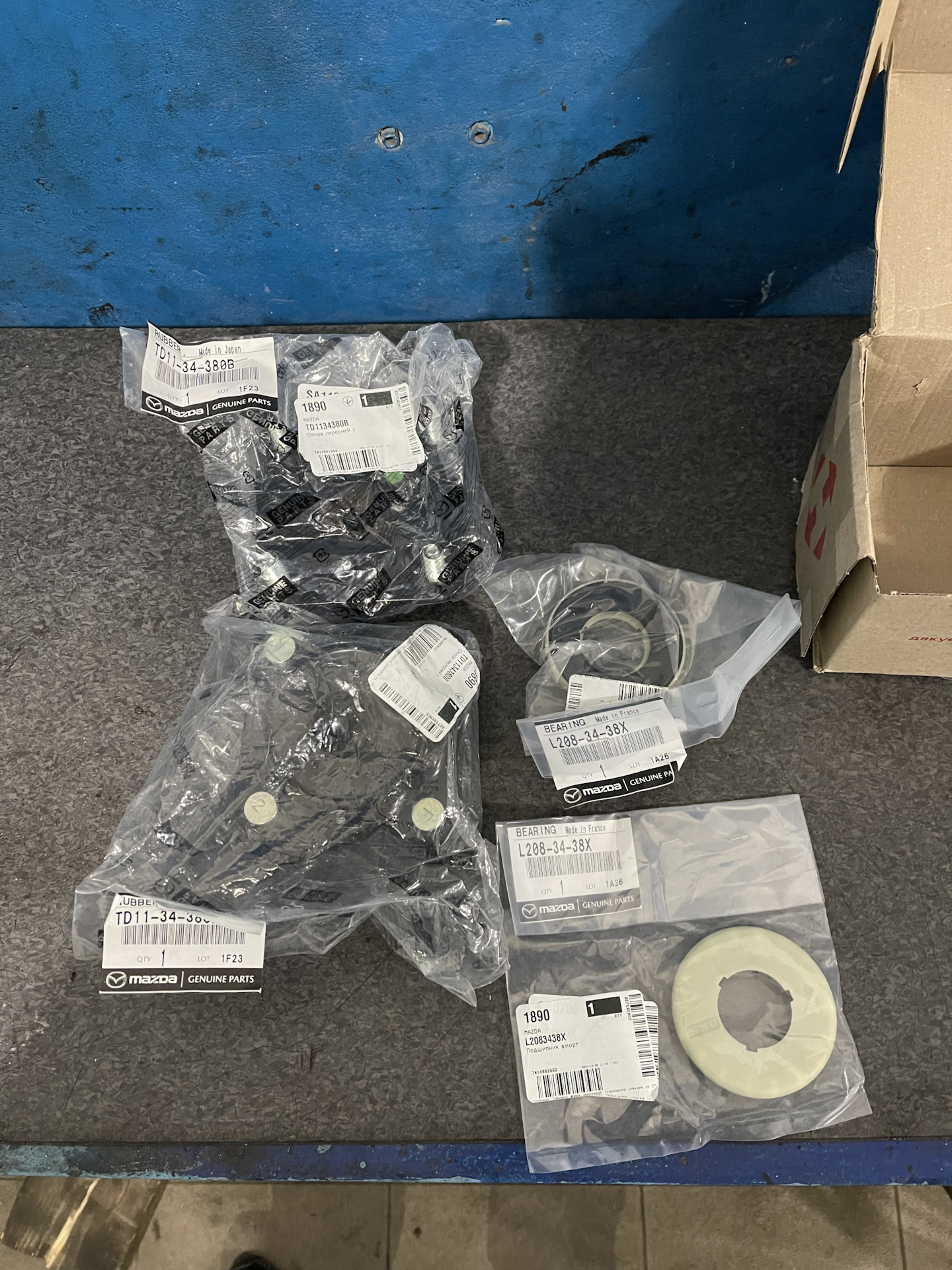 Замена опор, подшипников и тд. — Mazda CX-7, 2,3 л, 2009 года ...