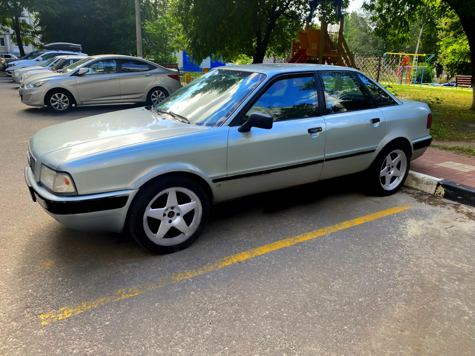 Azev (Atev) R17 — Audi 80 (B4), 2 л, 1991 года | колёсные диски | DRIVE2