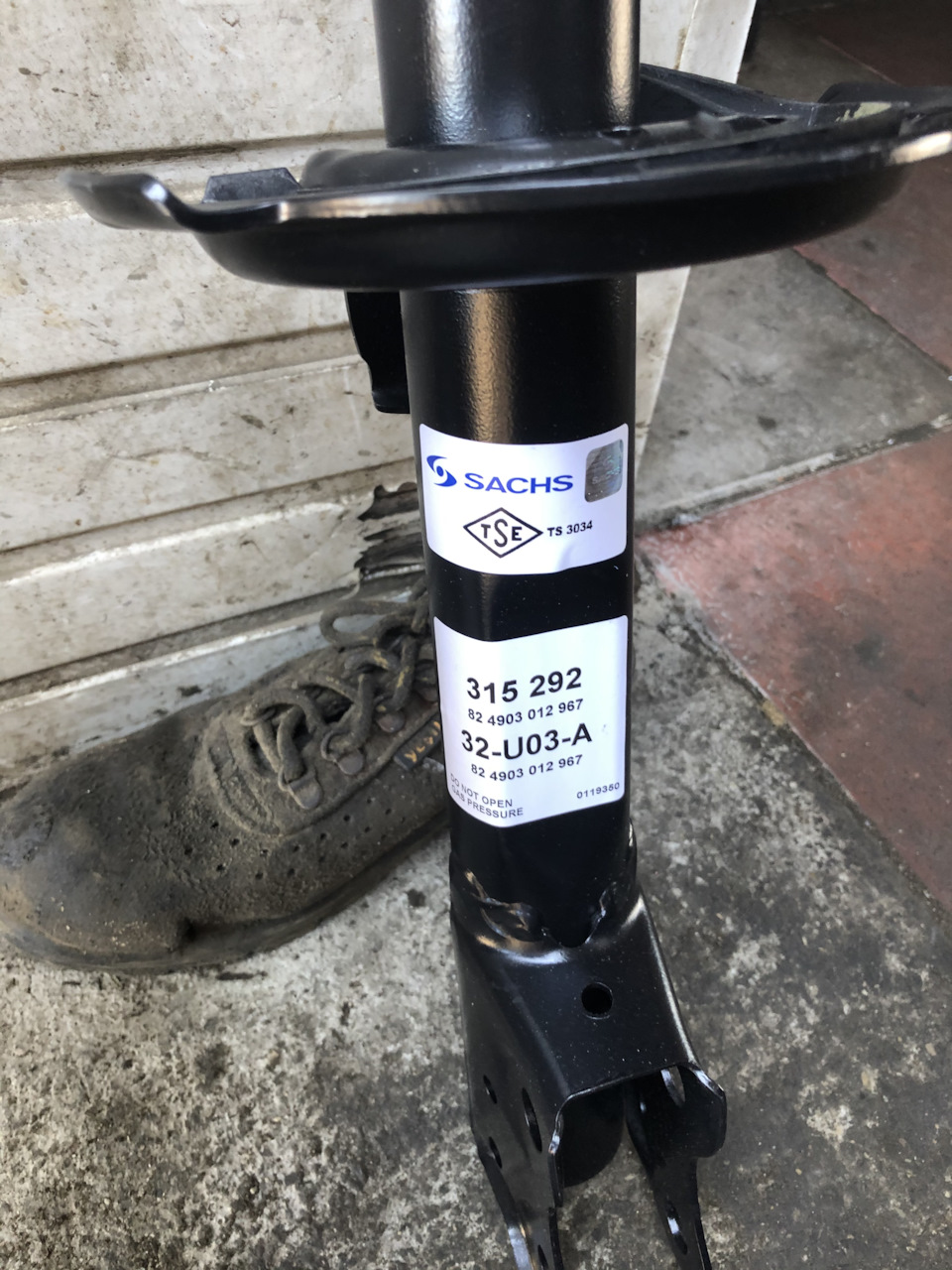 315292 Амортизатор для MERCEDES-BENZ SACHS | Запчасти на DRIVE2