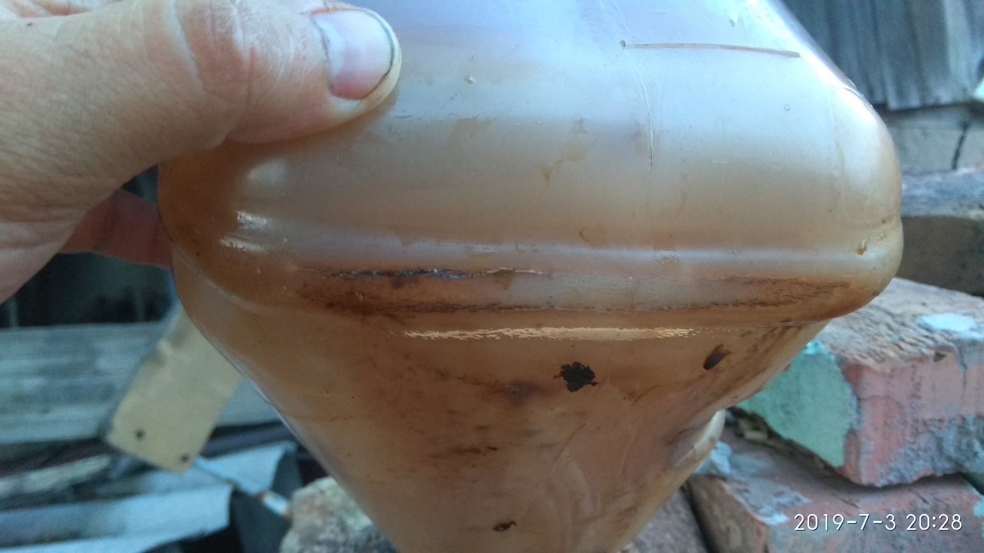 Расширительный бачок ЛАНОС на 1103 — ЗАЗ 1103, 1,2 л, 2003 года ...