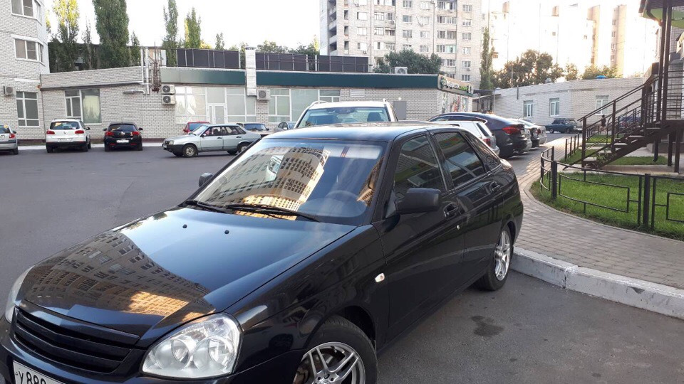 Бампер приора 2 — Lada Приора хэтчбек 1 6 л 2009 года тюнинг Drive2