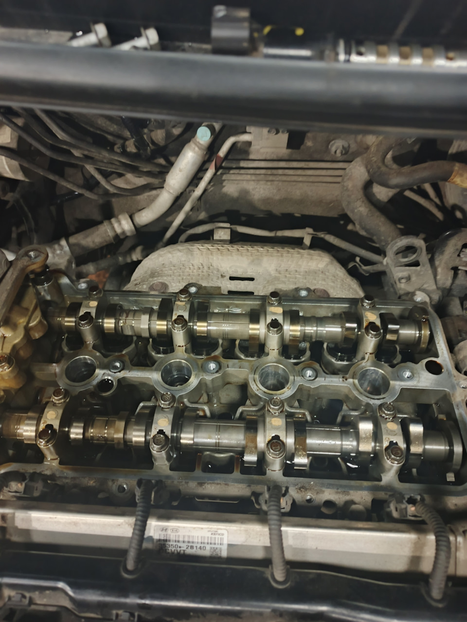 Замена цепи — KIA Ceed (2G), 1,6 л, 2018 года | плановое ТО | DRIVE2