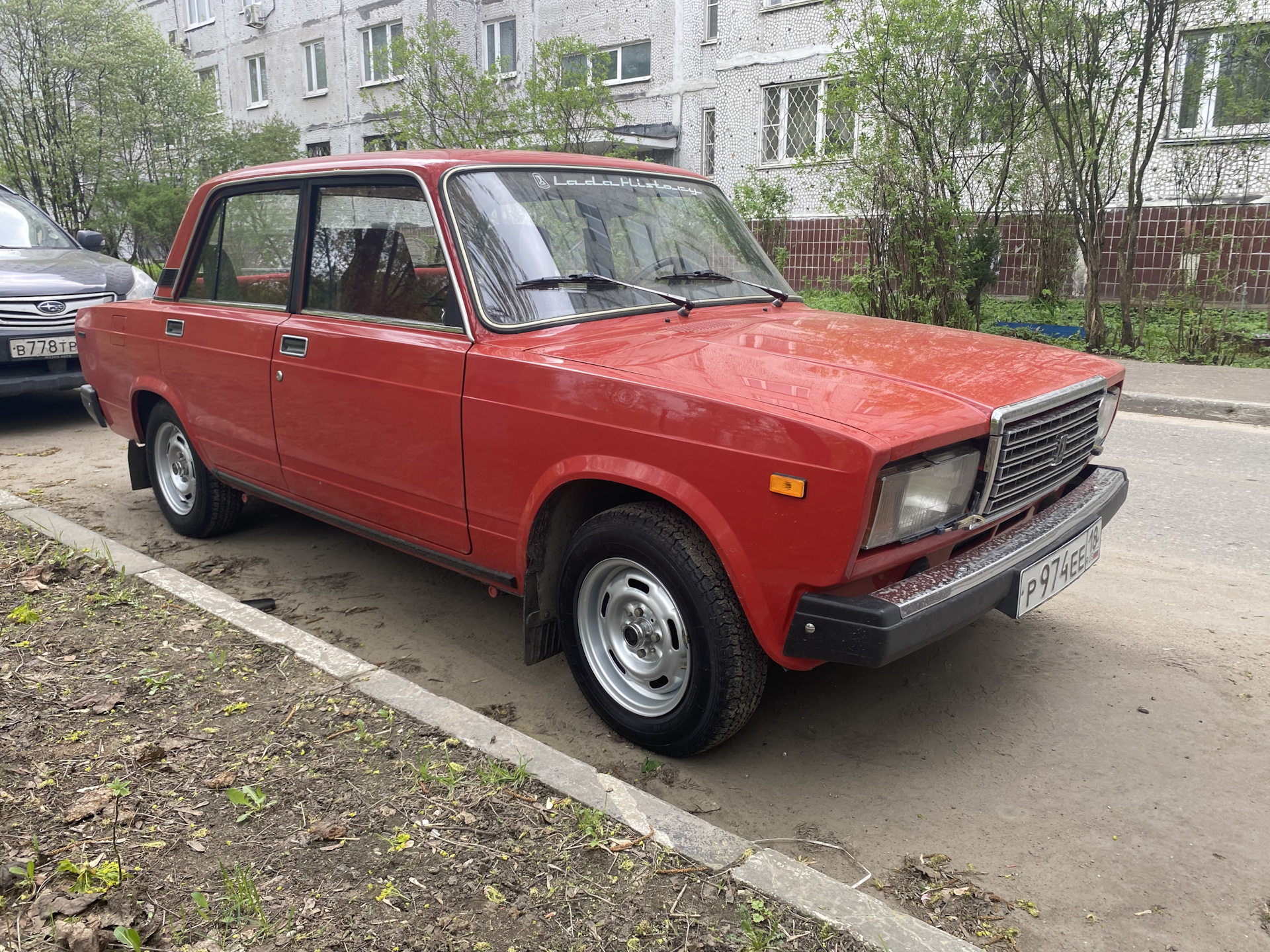 К сезону-2025 готов! — Lada 2107, 1,5 л, 1988 года | шины | DRIVE2