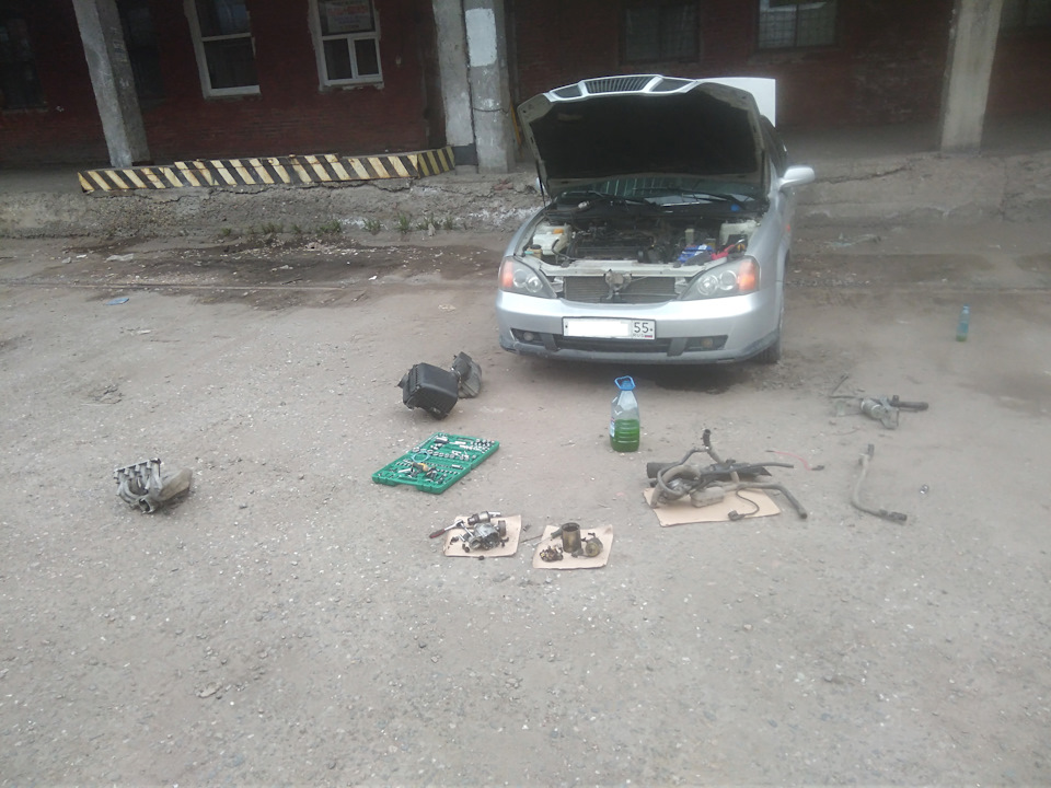 Новый стартер. — Chevrolet Evanda, 2 л, 2003 года | запчасти | DRIVE2