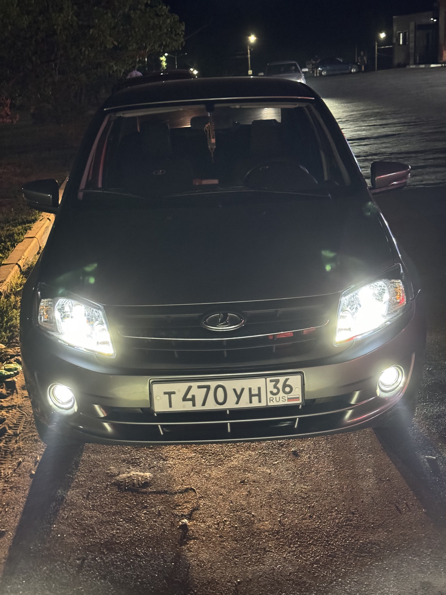Туманки — Lada Гранта (1G), 1,6 л, 2012 года | электроника | DRIVE2