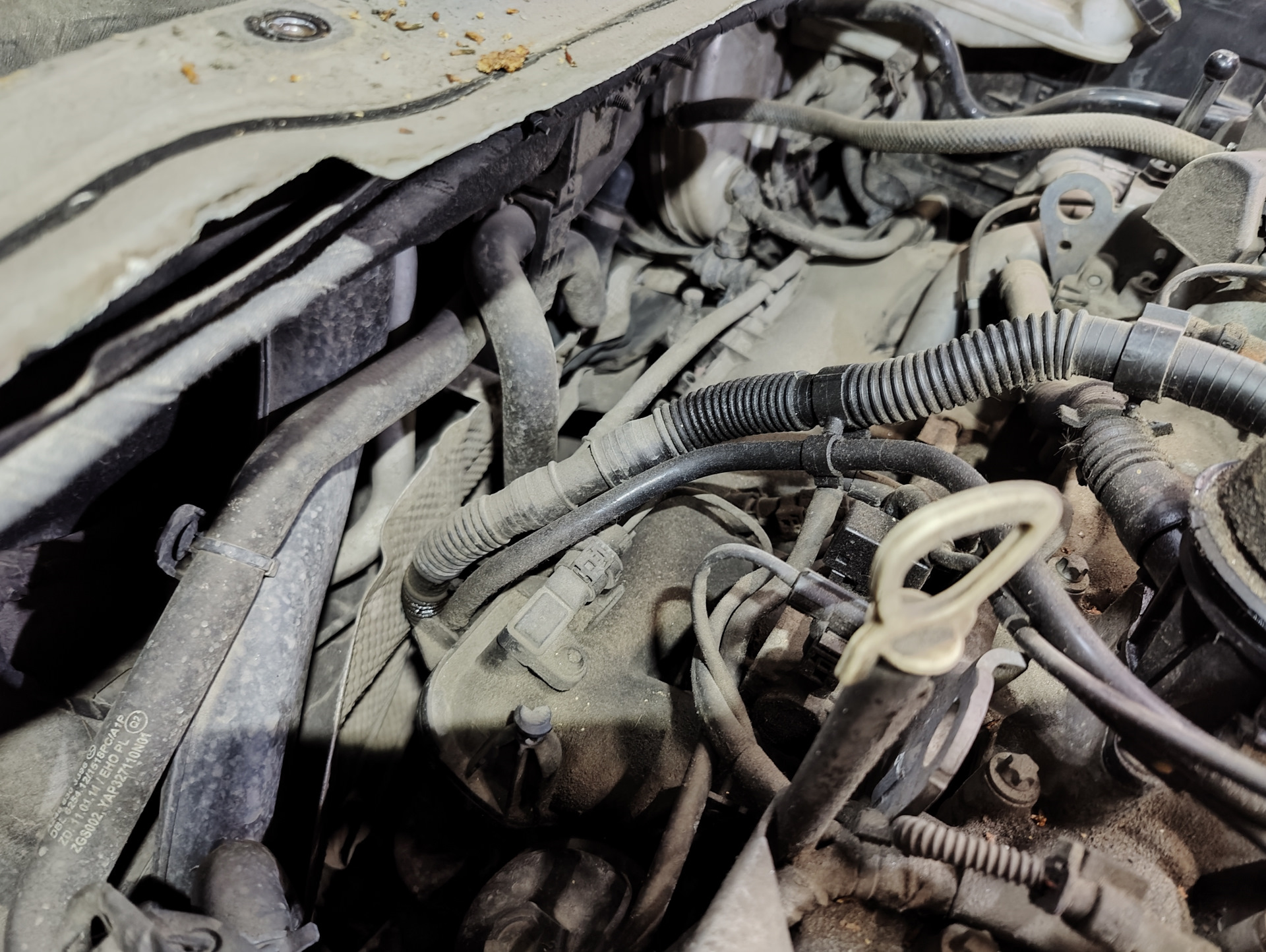 Ремонт: Замена клапана КВКГ — Mercedes-Benz B-Class (W246), 1,6 л, 2012 ...