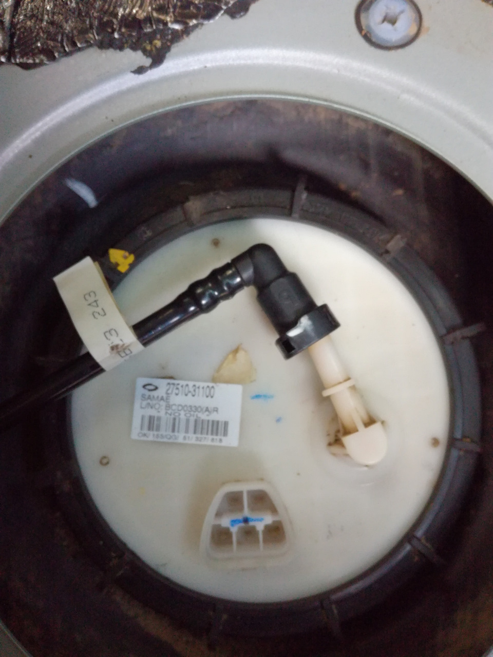 2751031100 Насос топливный электрический Almera Classic B10 2006-2012 ...