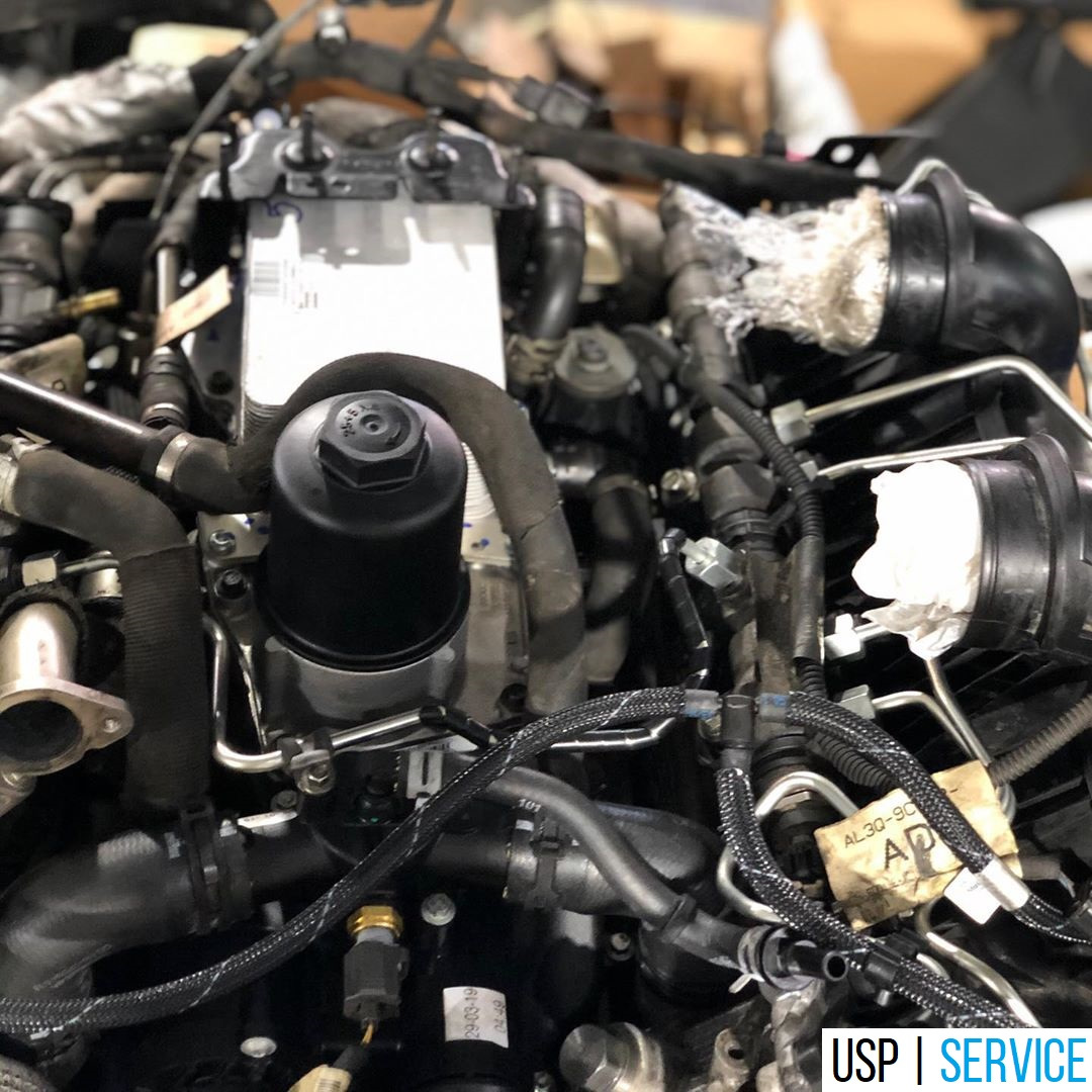 Ремонт двигателя 4.4 Diesel Range Rover 2012 L322 LR022733, LR023496 ...