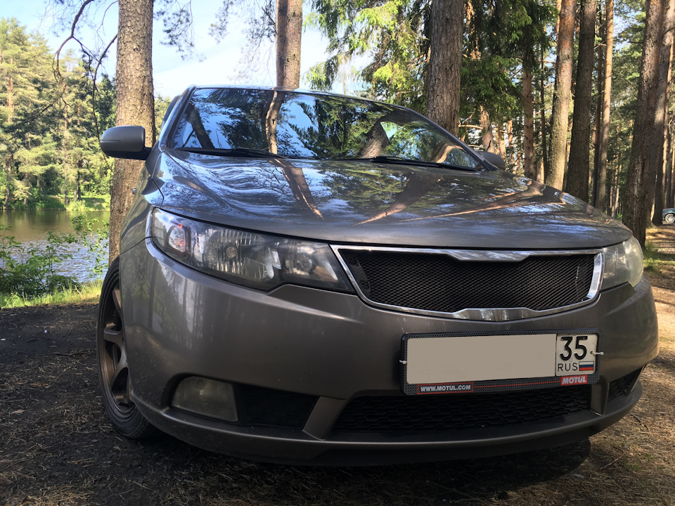 Выходные на природе — KIA Cerato (2G), 1,6 л, 2011 года | фотография | DRIVE2