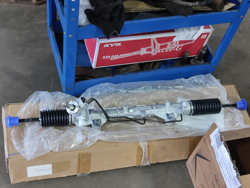 Замена рулевой рейки — Nissan Almera V (G11/15), 1,6 л, 2015 года ...